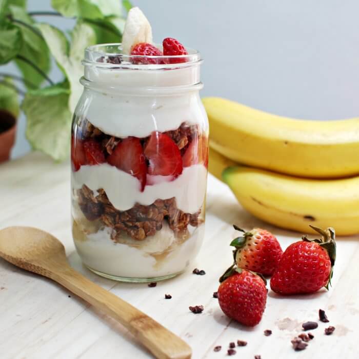Banana Split Yogurt Parfait Recipe – Amazin'Graze USA