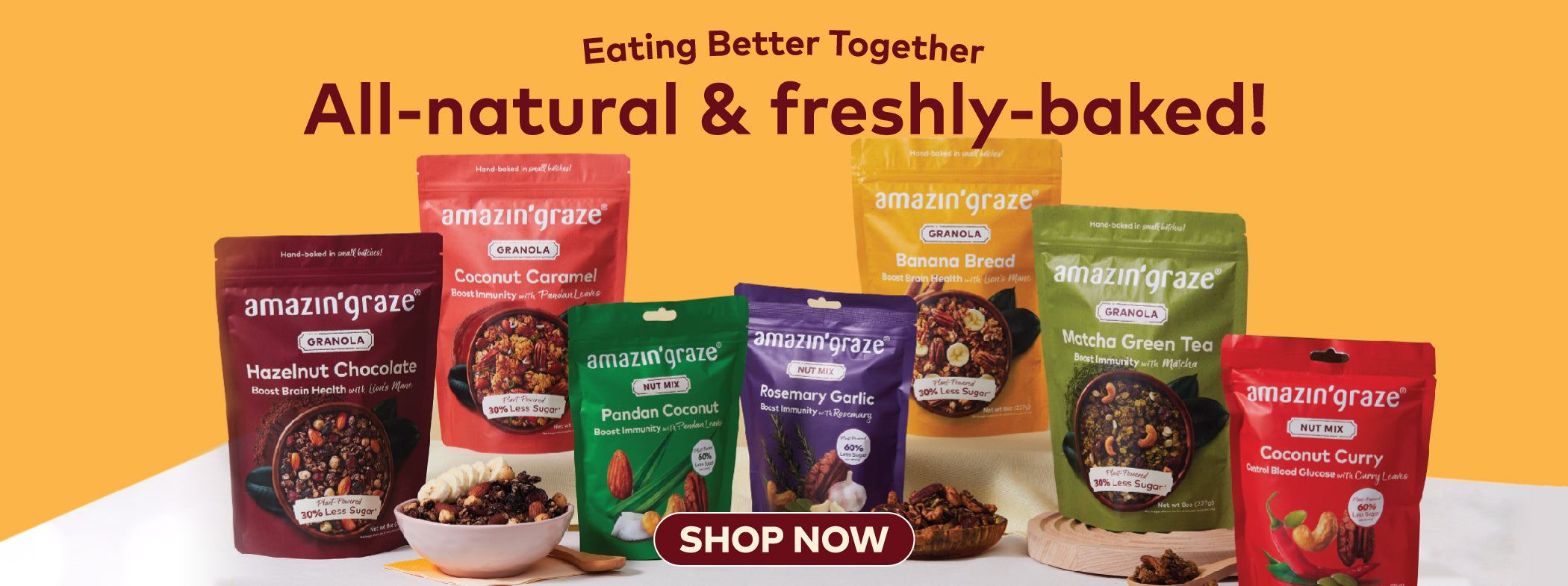 Healthy Snacks & Breakfast Delivery | Amazin' Graze – Amazin'Graze USA